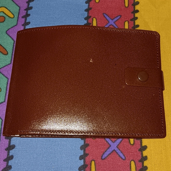 Vintage | Bags | 7s Genuine Kangaroo Leather Bifold Brown Wallet ...